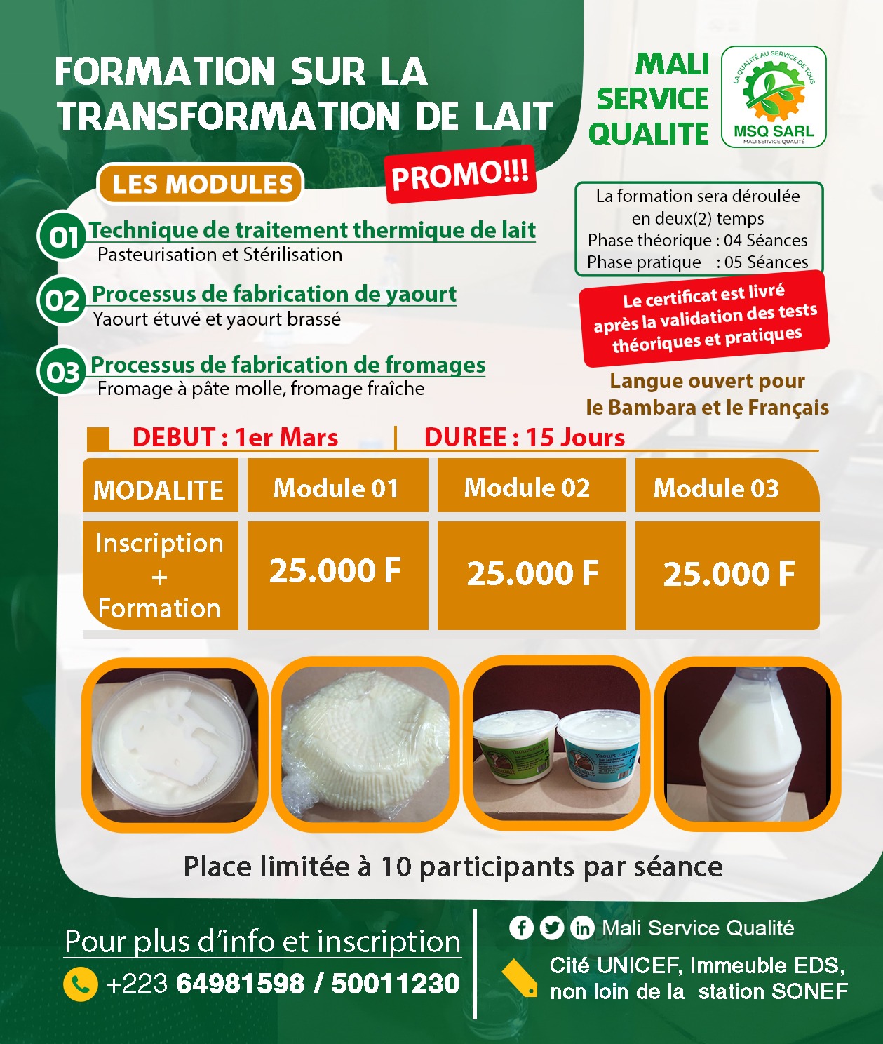Actualités – MSQ SARL